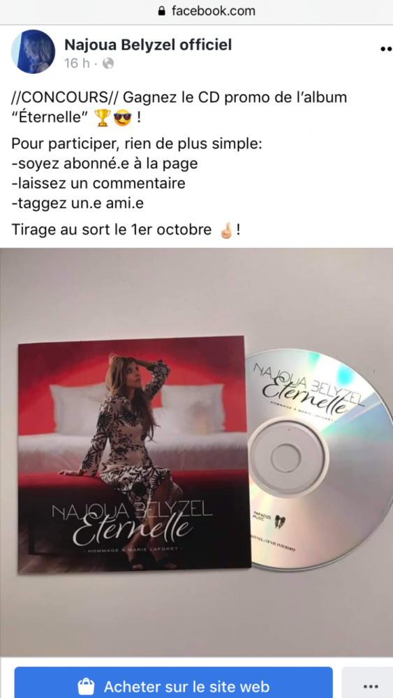 Najoua Belyzel ¤ Album SCHIZOPHONIA (08/11/24) ¤ 2ème extrait PARIS, PARIS (21/06/24) - Page 237 ...