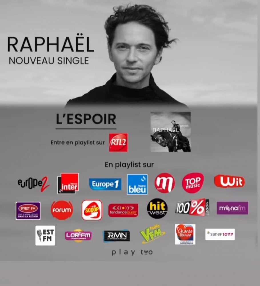 Raphaël ~ Heures Sup (2nd single) / Une autre vie (08/03/24) - Page 31 - Chanson / Variété / Pop ...