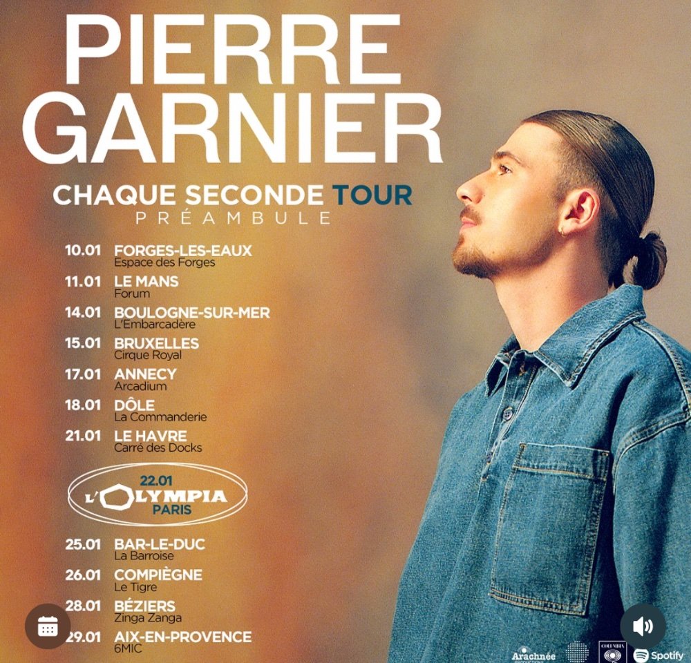 Pierre Garnier 🧢 Chaque seconde • Single : Nous on sait - Page 99 - Chanson / Variété / Pop ...