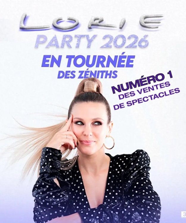 LORIE EN CONCERT : TOURNEE "LORIE PARTY" 2025 (Complète) ET 2026 ...