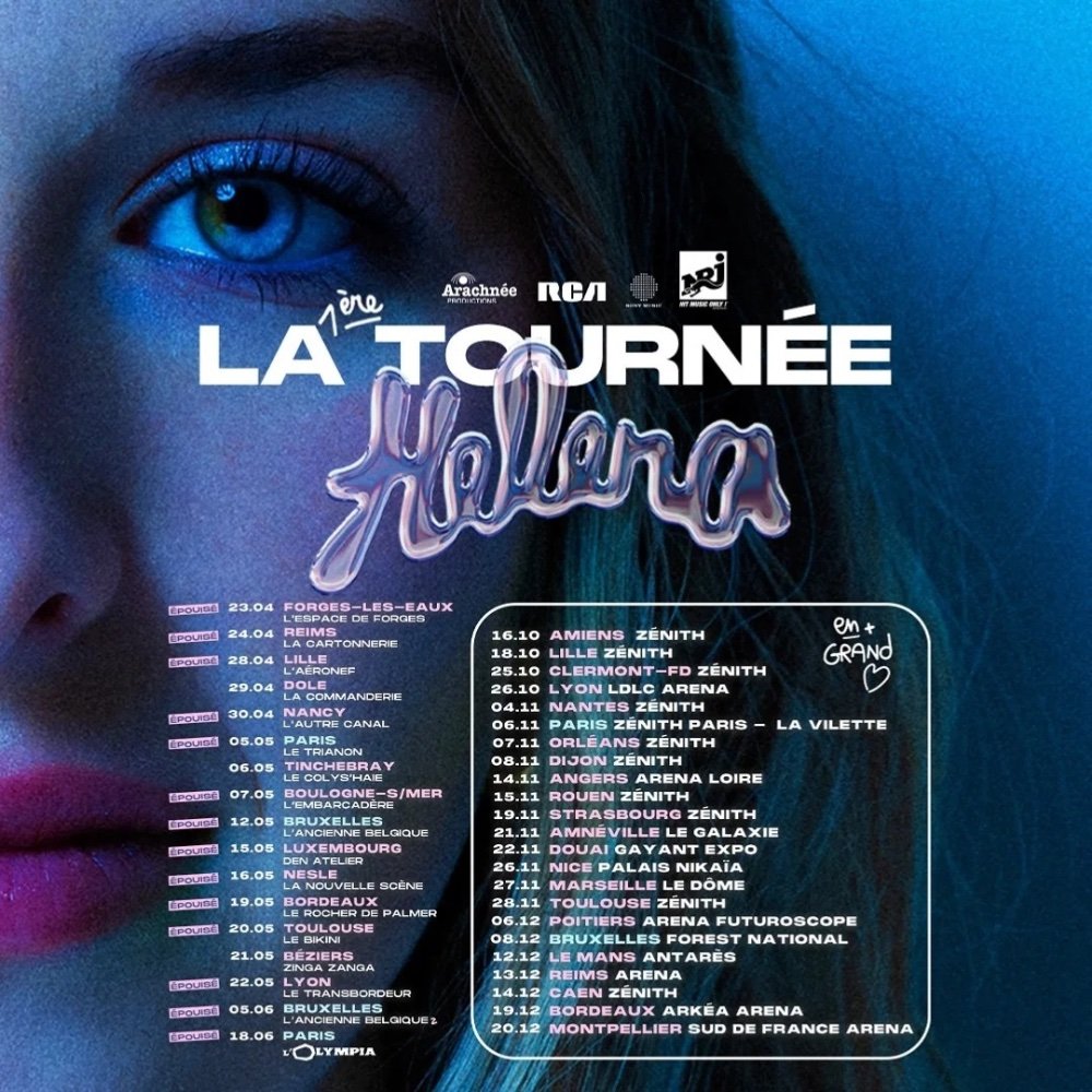 HELENA - La Tournée - Concerts - Pure Charts