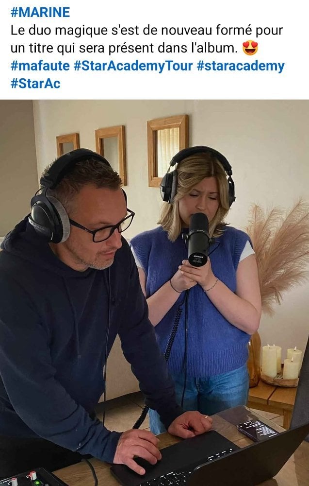 * Marine * - "Ma faute" (Certifié Platine) 🖋️ 2ème Single "Cœur ...