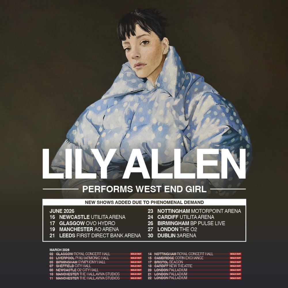 Lily Allen • West End Girl (24/10/2025) - Page 5 - Pop / Variété ...