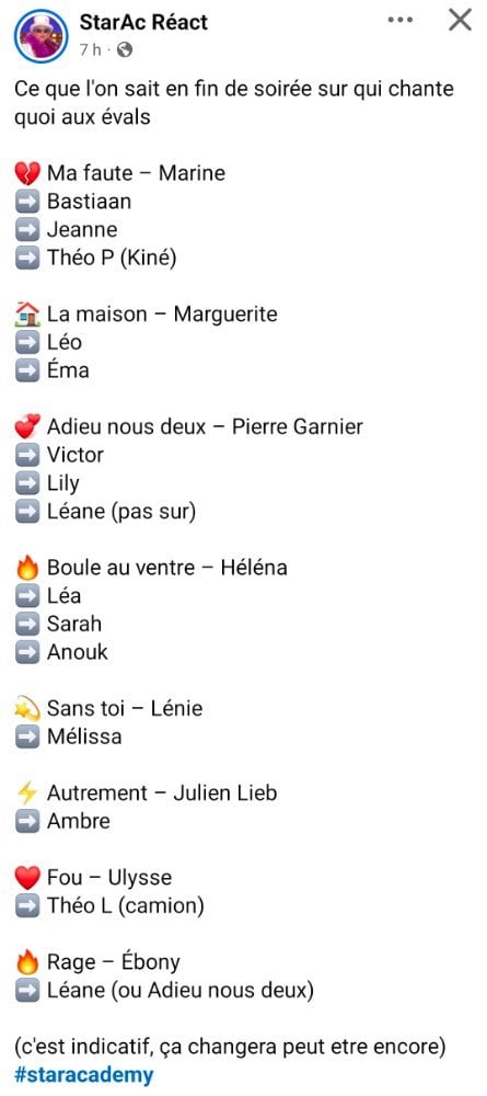 Star Academy ★ Saison 13 - Lancement le 18 Octobre ! - Page 500 - TV ...