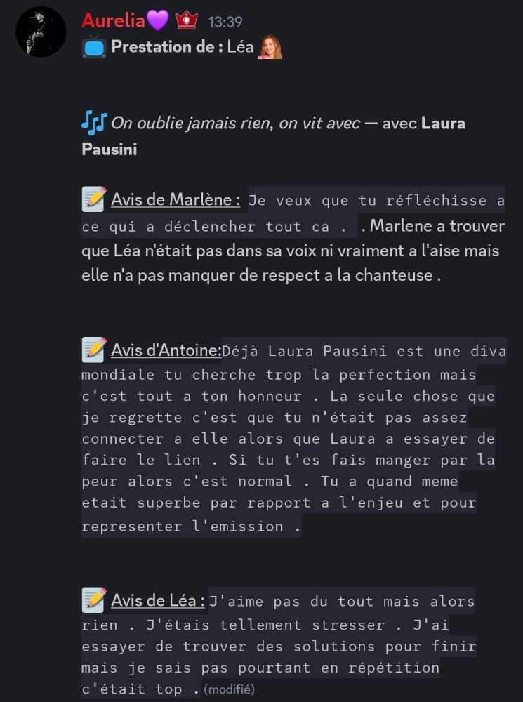 Star Academy ★ Saison 13 - Page 1819 - TV, Cinéma & Séries - Pure Charts
