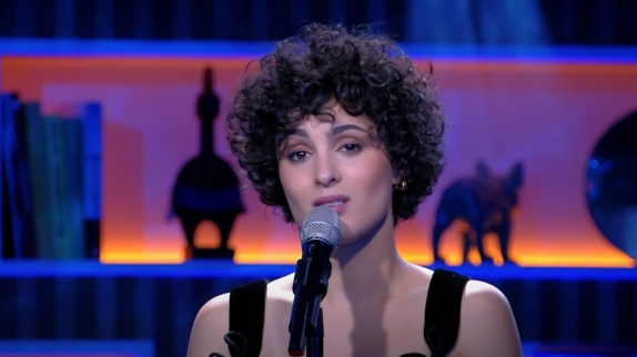 Eurovision 2021 : Barbara Pravi interprète "Voilà" en version ...