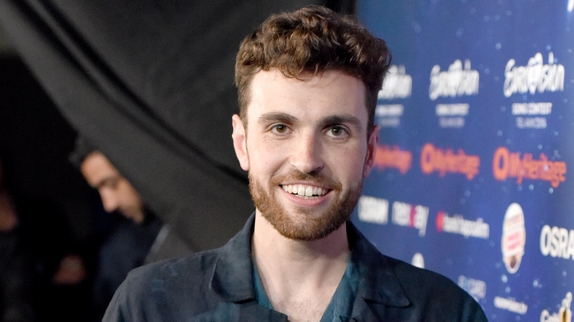 Duncan Laurence, le gagnant de l'Eurovision 2019, en concert à Paris