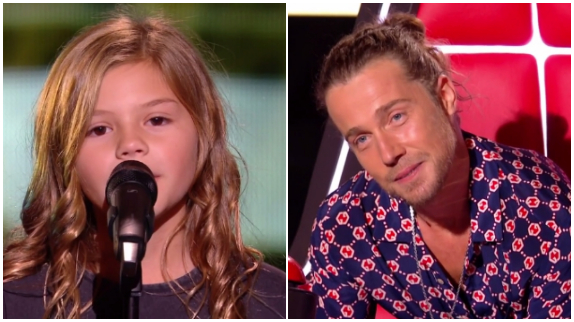 The Voice Kids : Léa, 9 ans, fait fondre Julien Doré en reprenant sa ...