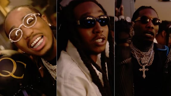 Clip "Stripper Bowl" : Migos ramasse l'argent dans un club