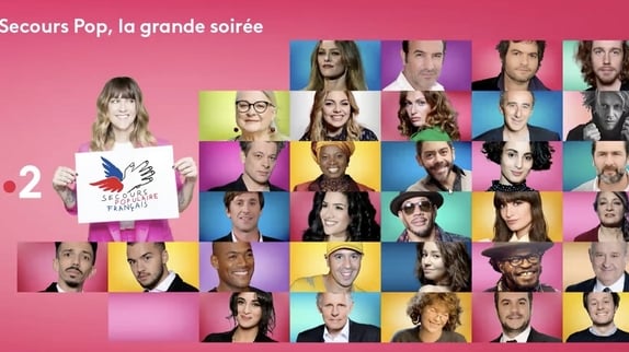 "Secours Pop, La Grande Soirée" sur France 2 : un show caritatif pour ...