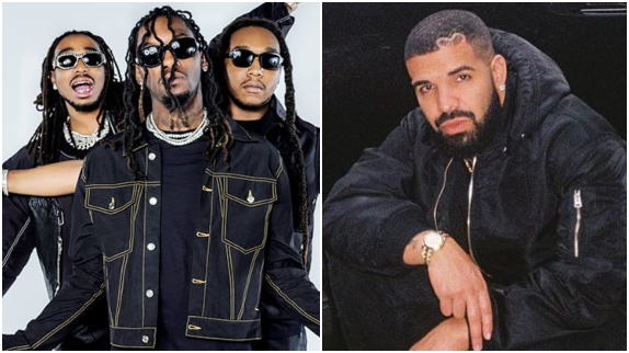 "Having Our Way" : Migos et Drake se retrouvent pour un nouveau tube trap
