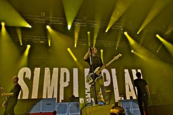 Simple Plan au Zénith de Paris le 16 mars 2012