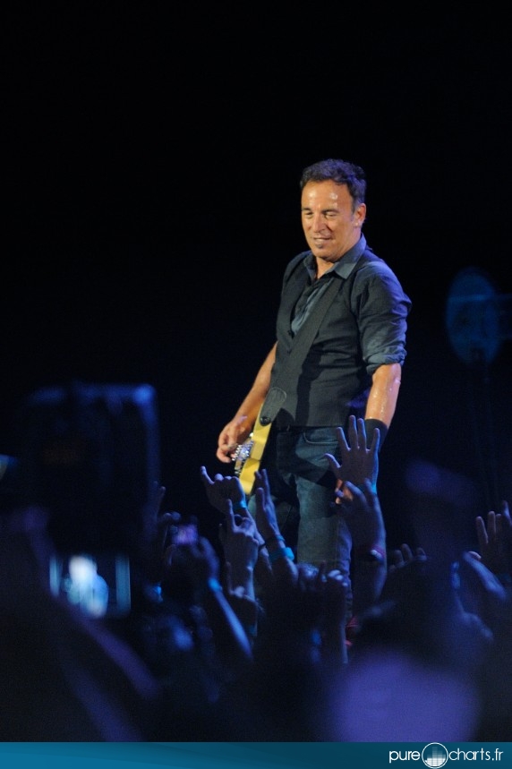 Bruce Springsteen en concert à Paris-Bercy : photos