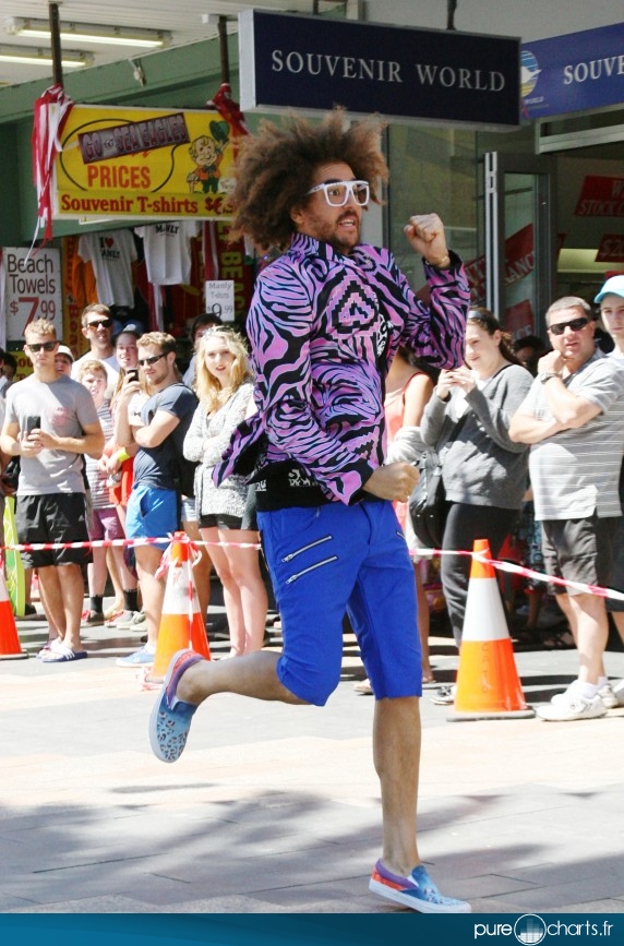 Sur le tournage du nouveau clip de Redfoo (LMFAO) : photos
