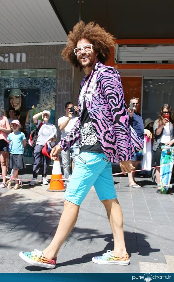 Sur le tournage du nouveau clip de Redfoo (LMFAO) : photos